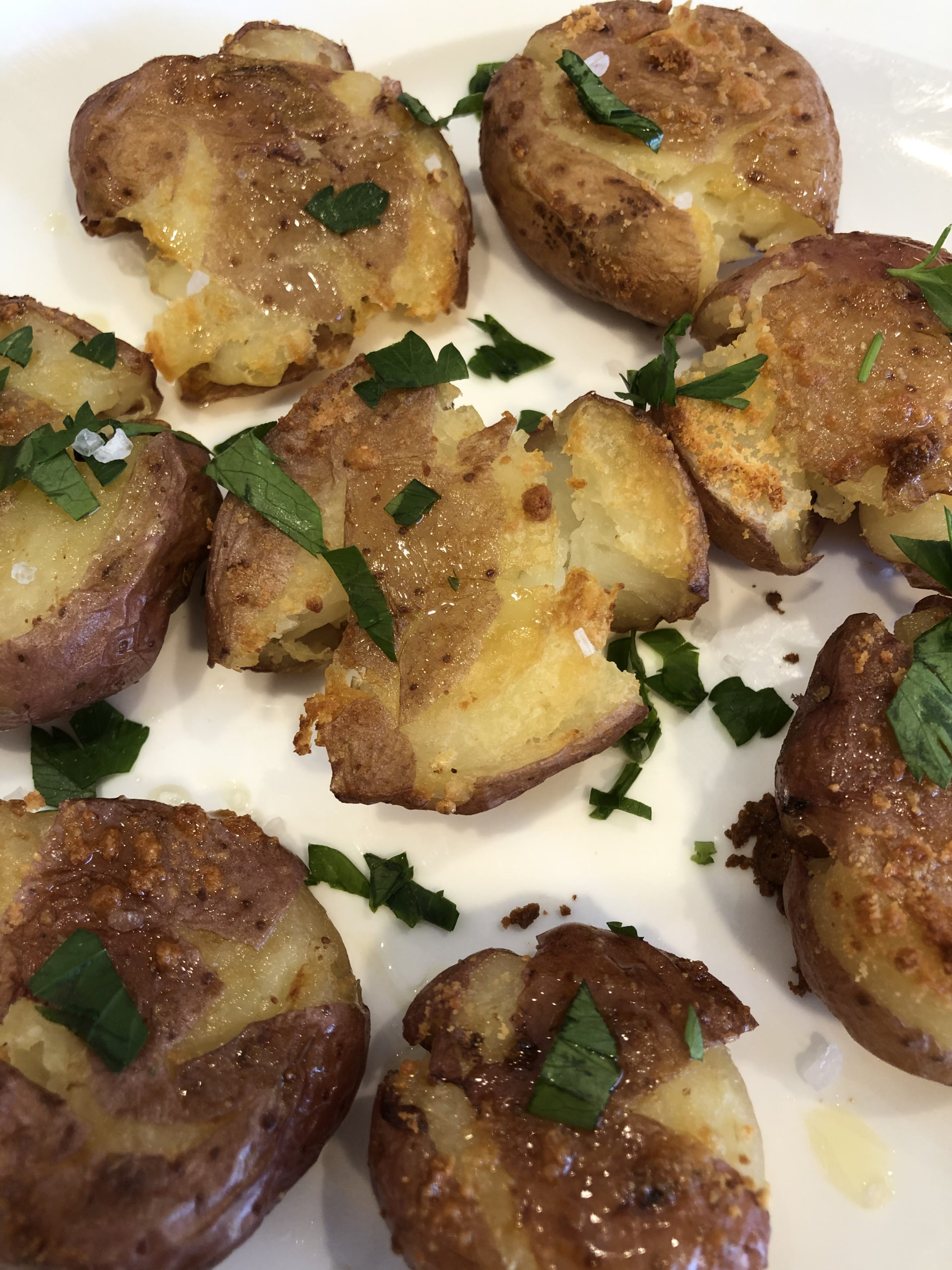 Smashed Potatoes - Rose Reisman