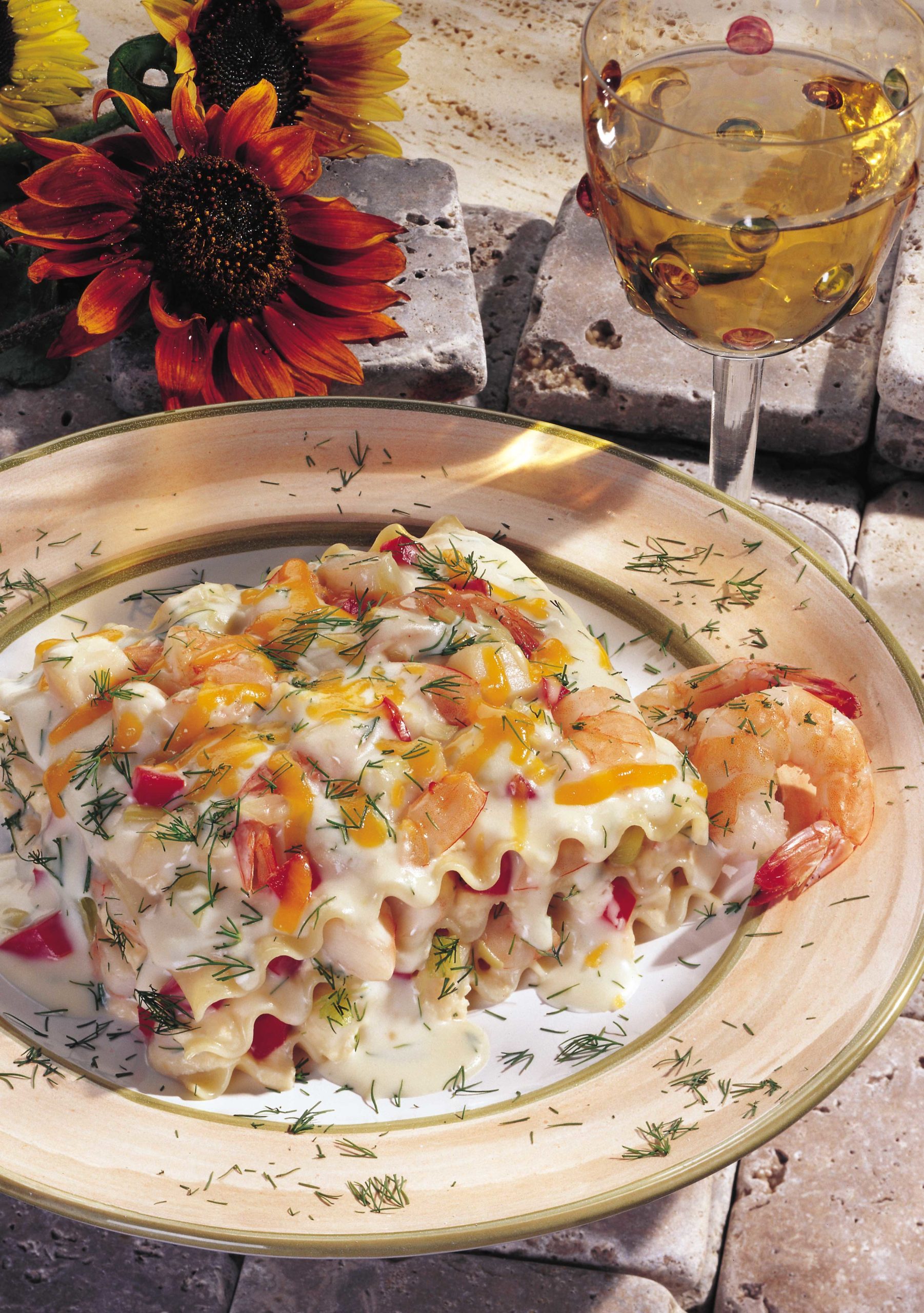 Creamy Seafood Lasagna - Rose Reisman