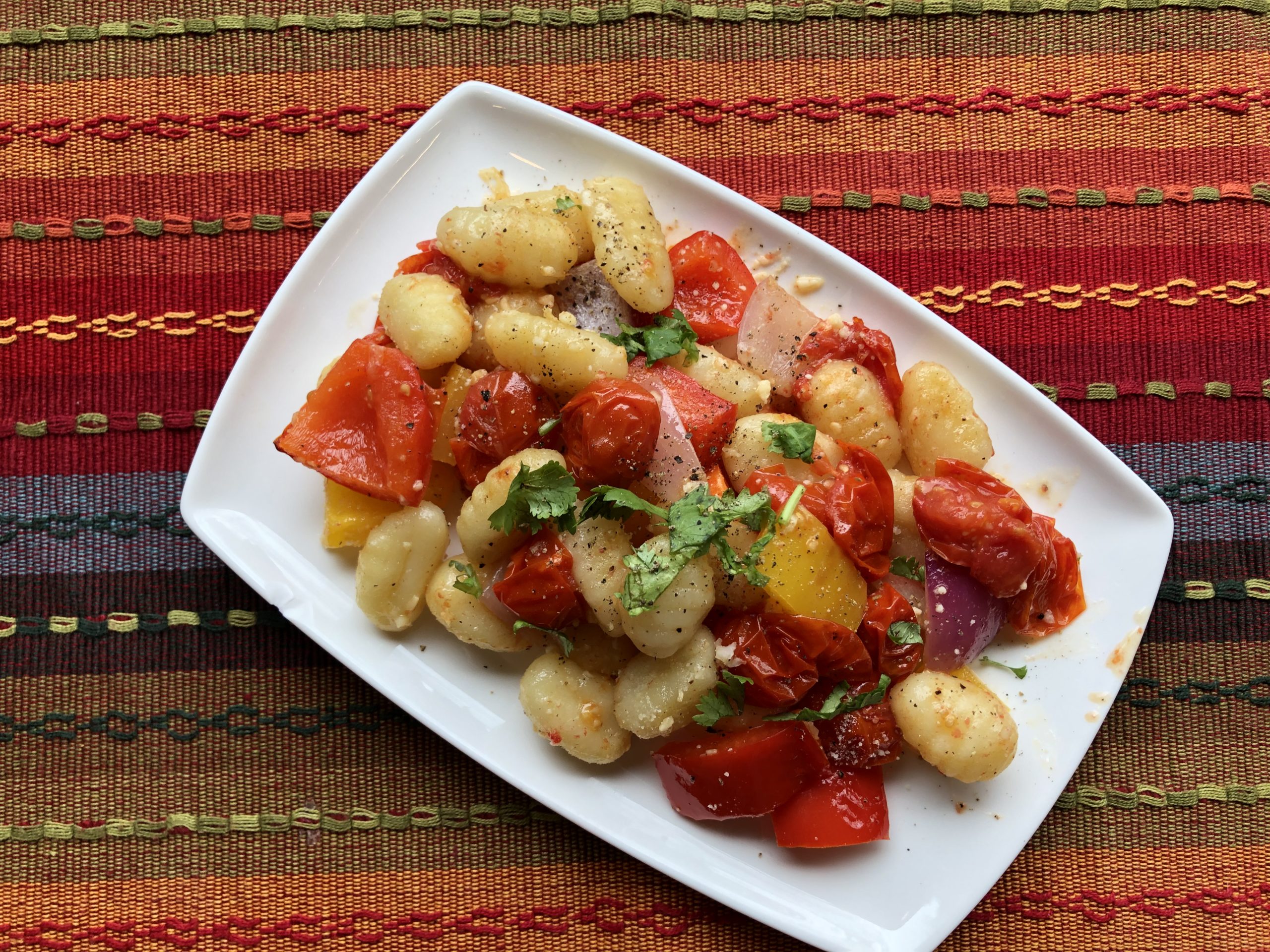 Crispy Sheet Pan Gnocchi and Roasted Vegetables - Rose Reisman