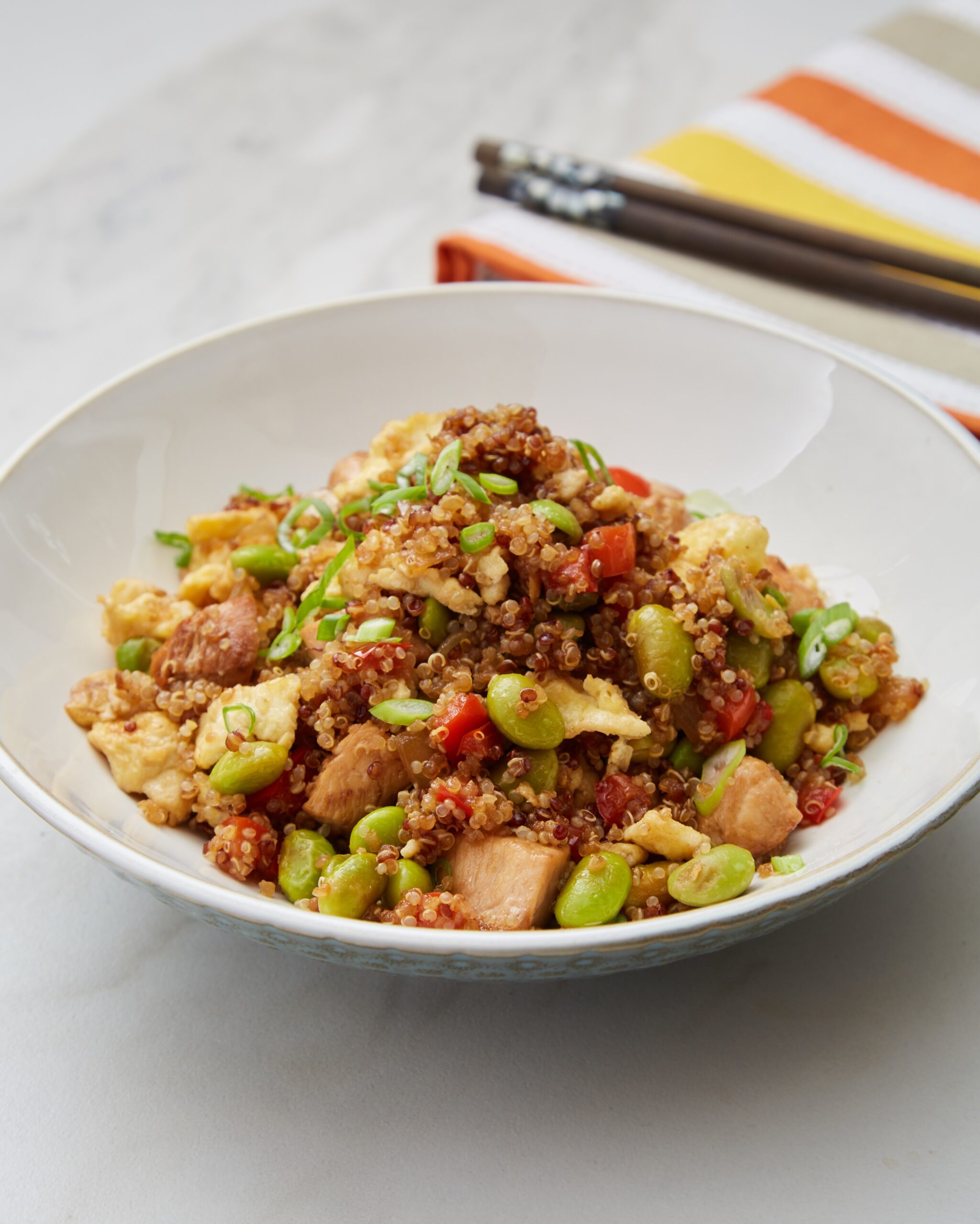 Chicken “Fried” Quinoa - Rose Reisman